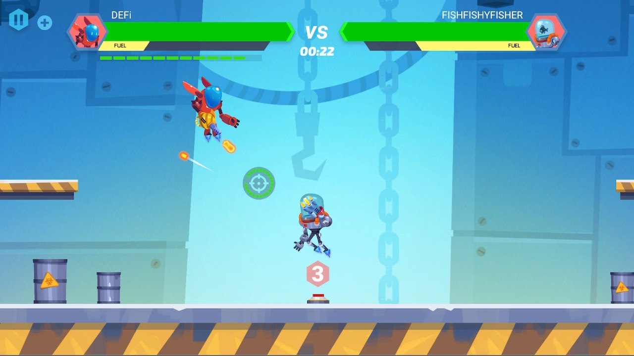 Robo Wars Gameplay 🤖 Nintendo Switch - 2D bot battles - YouTube