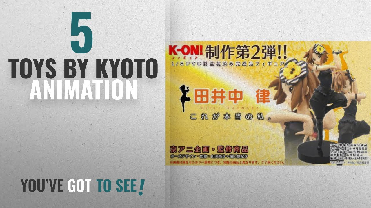 Top 10 Kyoto Animation Toys [2018]: K-On! : Ritsu Tainaka 1/8 Scale PVC ...