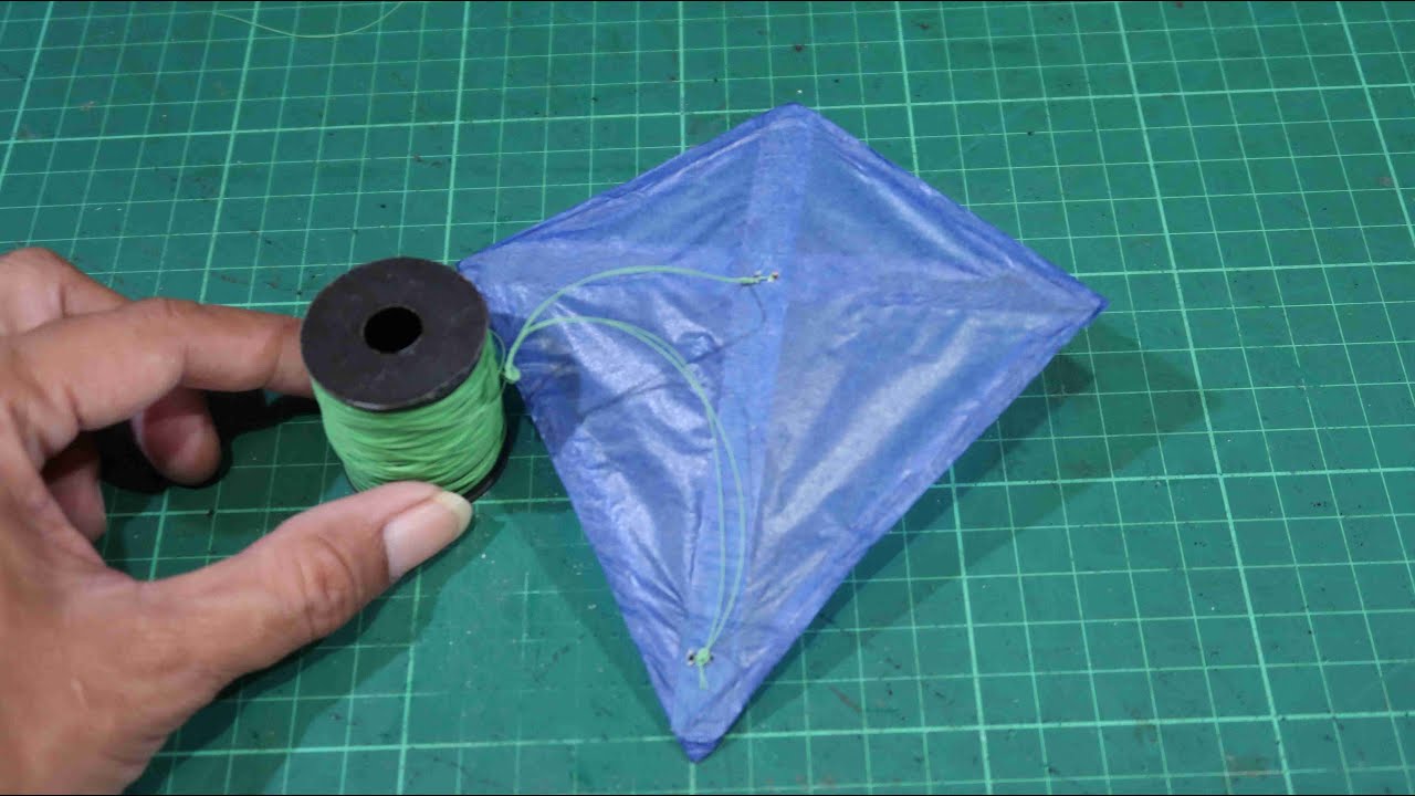 Membuat layangan mini - YouTube