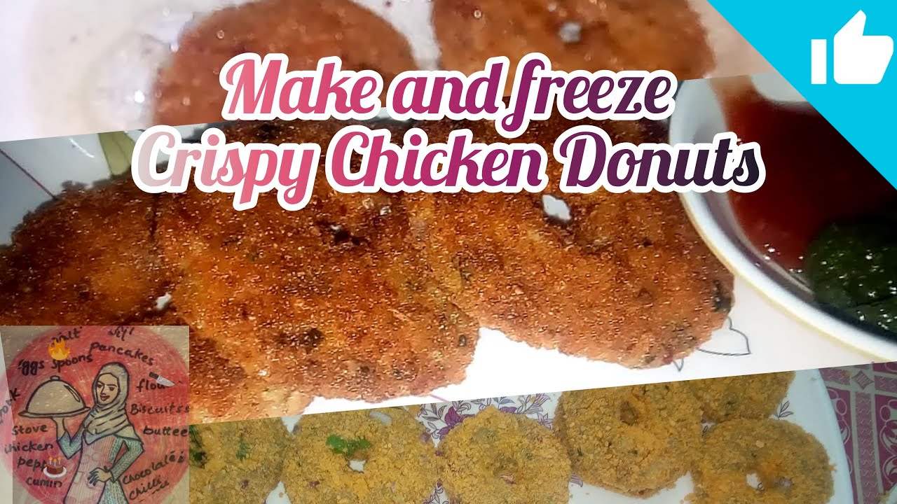 Chicken Donuts (Make and freeze) - YouTube