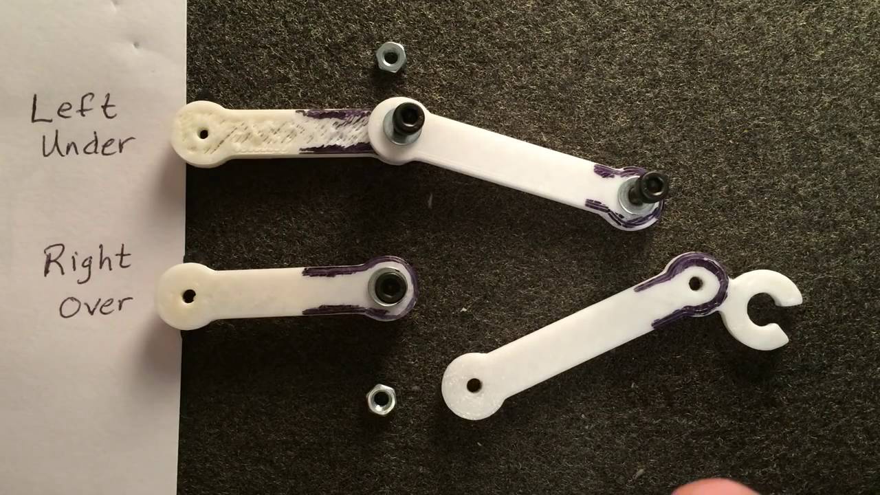 06 16 Pen control arm assembly - YouTube