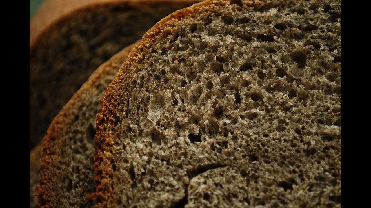 Russian Black Bread (Borodinsky bread) #1 - YouTube