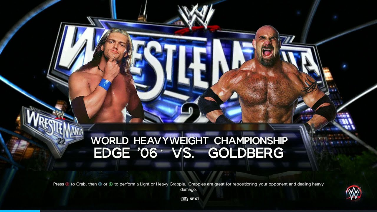 "WWE 2K23 Full Match: Edge vs Goldberg for Ultimate Supremacy!" - YouTube