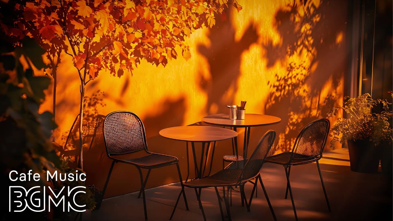 Cozy Fall Coffee Shop Ambience: Relaxing Jazz & Bossa Nova Music for ...