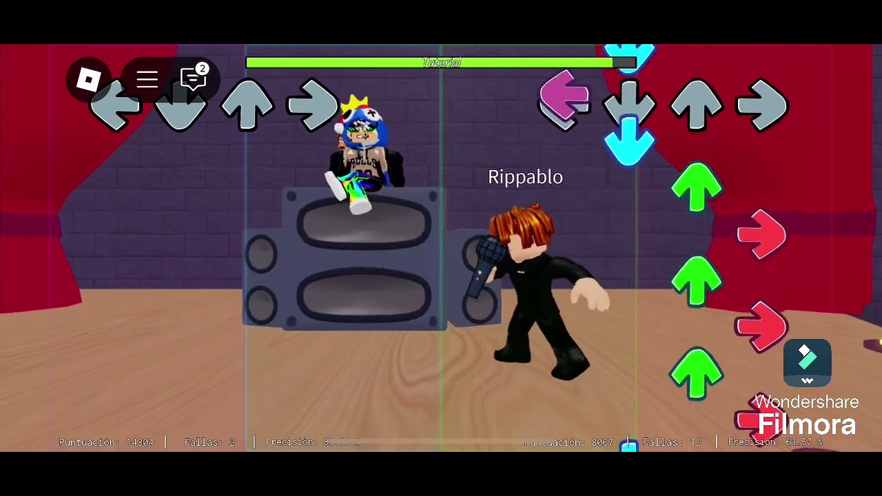 Le ganó a Pablo en Roblox /Friday night Funkin - YouTube