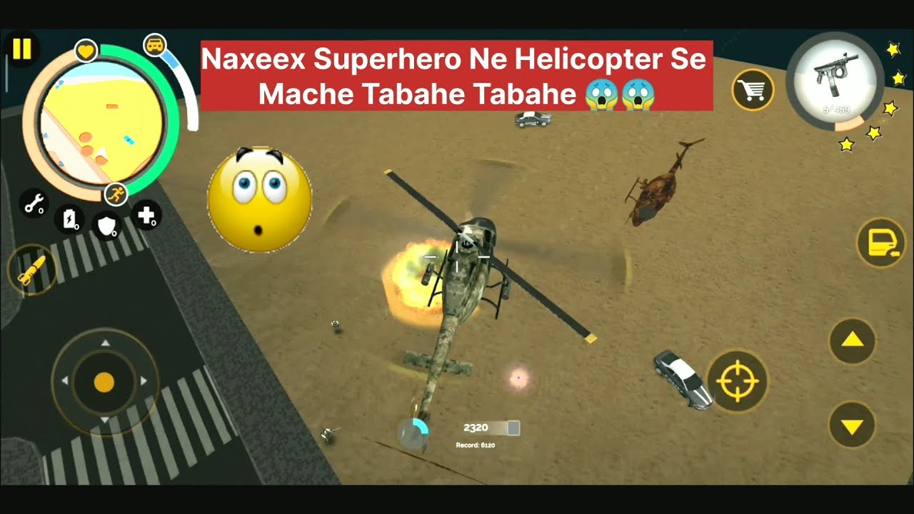 Naxeex Super Hero Gaming 🔥🔥 ( naxeex superhero ne helicopter se machae ...