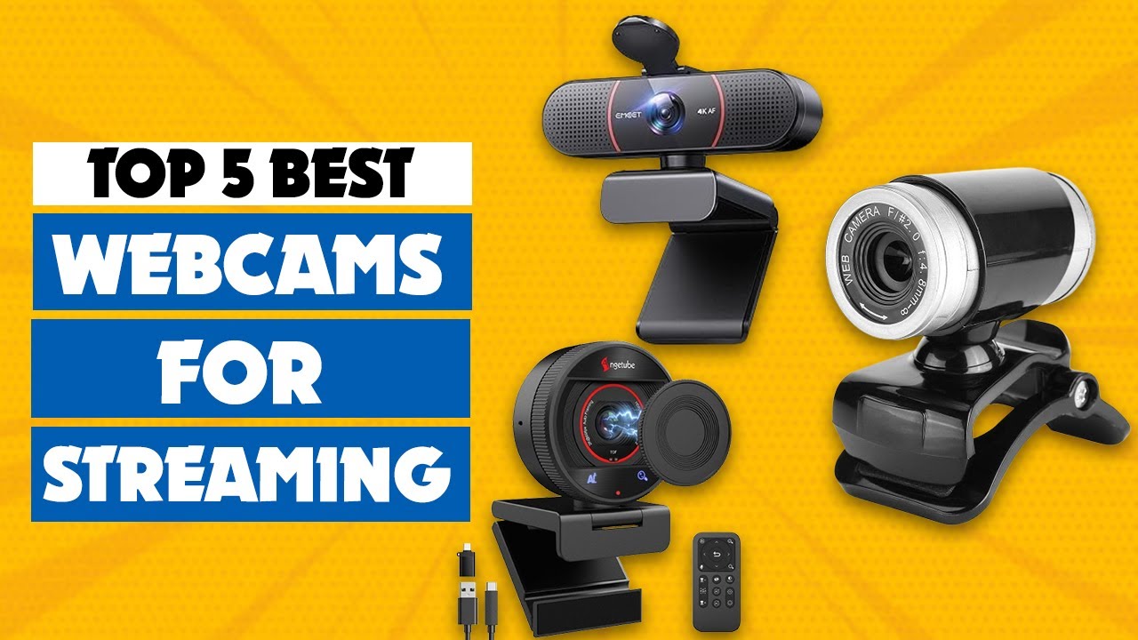 Top 5 Best Webcams for Streaming in 2025 | High-Quality & Budget Picks ...