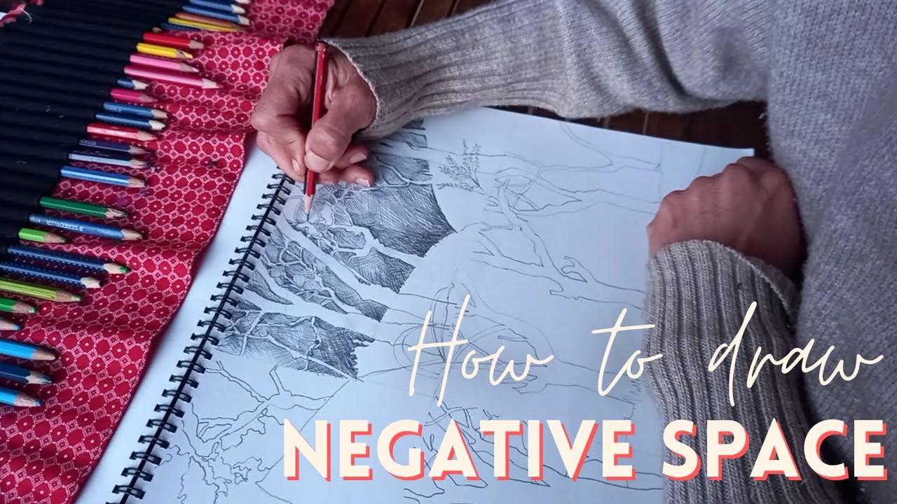 How to Draw Negative Space (Beyond the Trees!) - YouTube