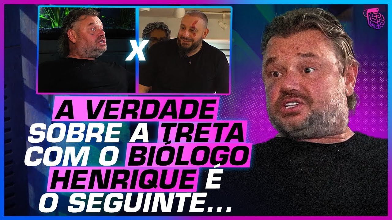 BIÓLOGO HENRIQUE TIRA SATISFAÇÃO com RICHARD RASMUSSEN na CASA DELE ...