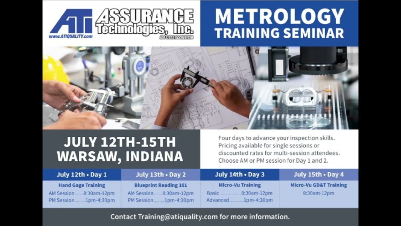 METROLOGY TRAINING SEMINAR - WARSAW, IN JULY 2021 - YouTube