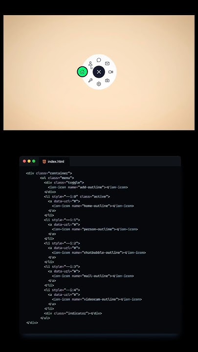 Sleek Menu UI (JS, CSS & HTML🧑‍💻) #coding #programming #2024 #htmlcssjs #cssanimations # ...