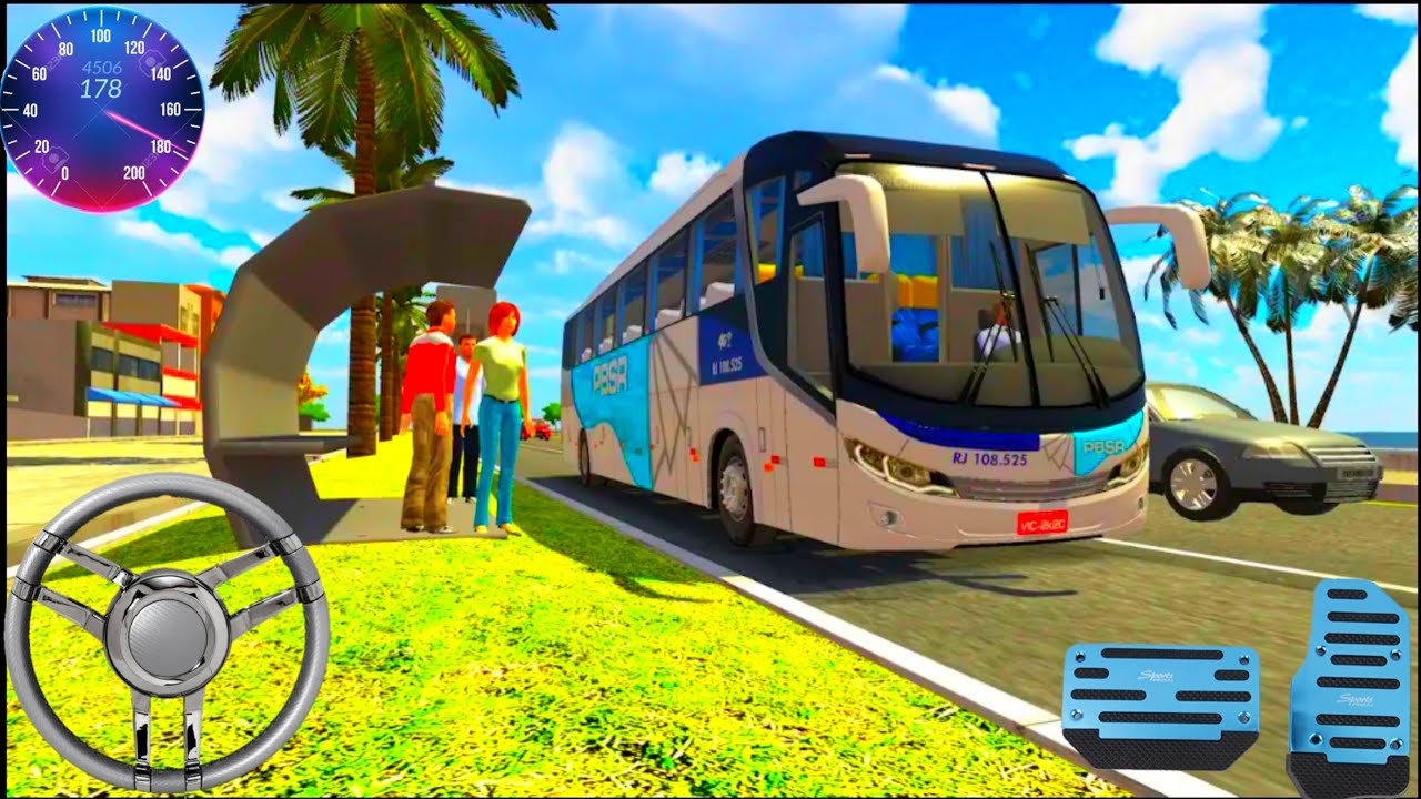🇮🇳Part 1 bus simulator indian🇮🇳 games in live video high graphics haibe ...