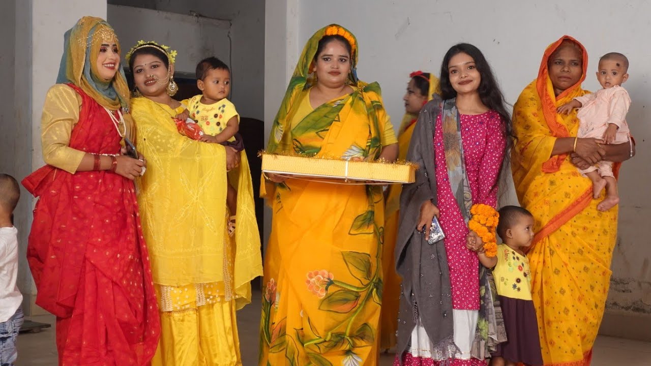 Moriom's Holud Program Vlog! - YouTube