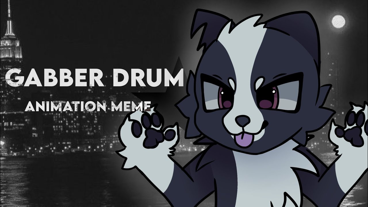 GABBER DRUM || animation meme ☆ - YouTube