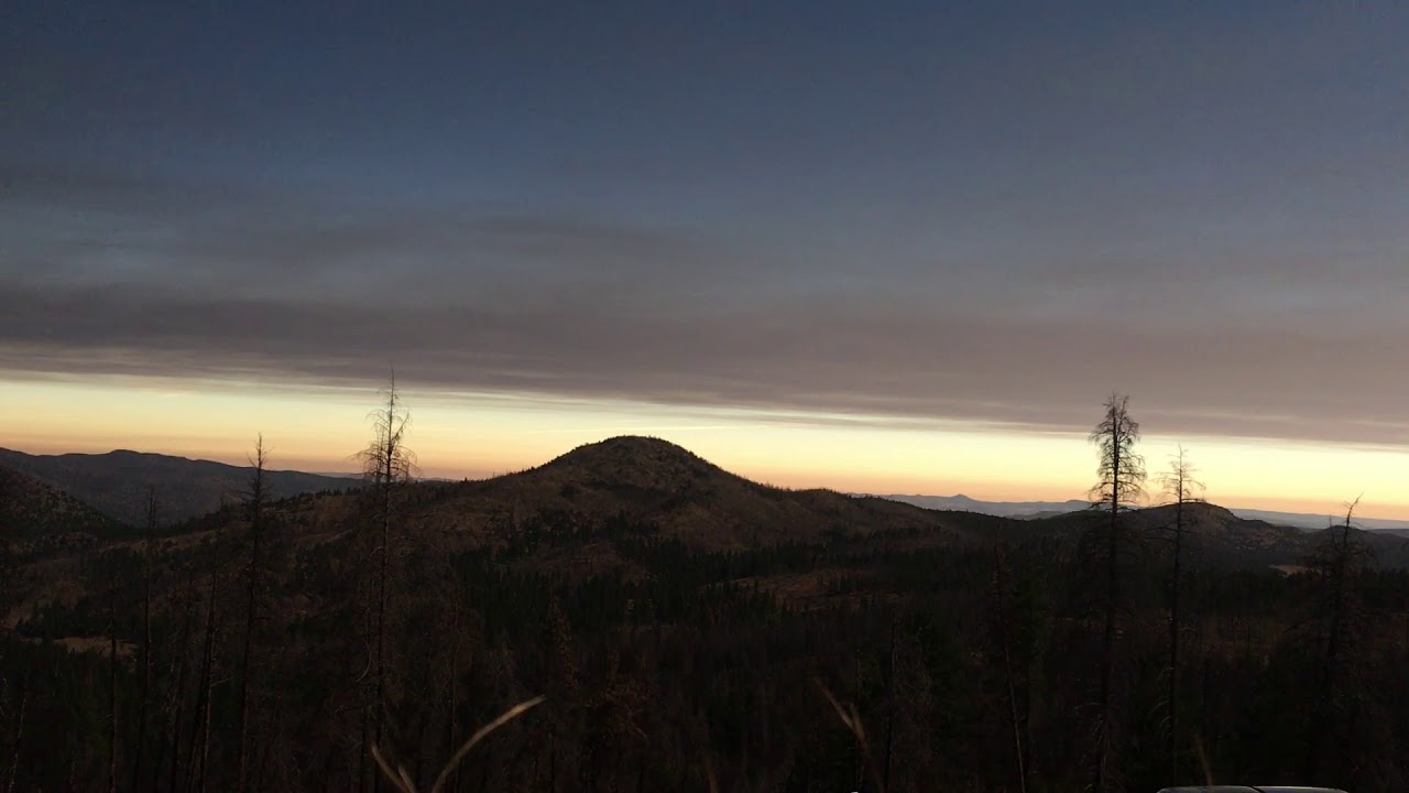 Solar eclipse 2017 panorama view of horizon before during and after ...