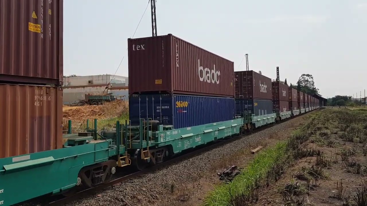 Double Stack da Brado Logística passando por Nova Odessa dia 5/9/22 ...