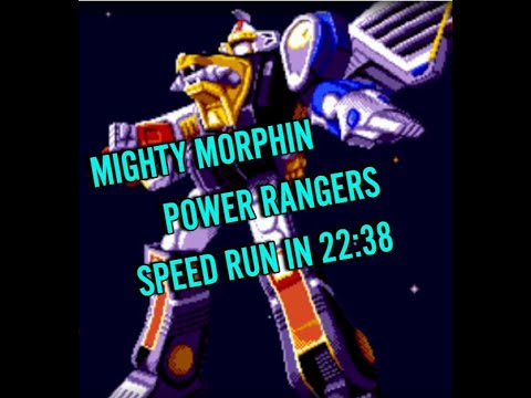Mighty Morphin Power Rangers - The Movie Speed Run 22:38 - YouTube