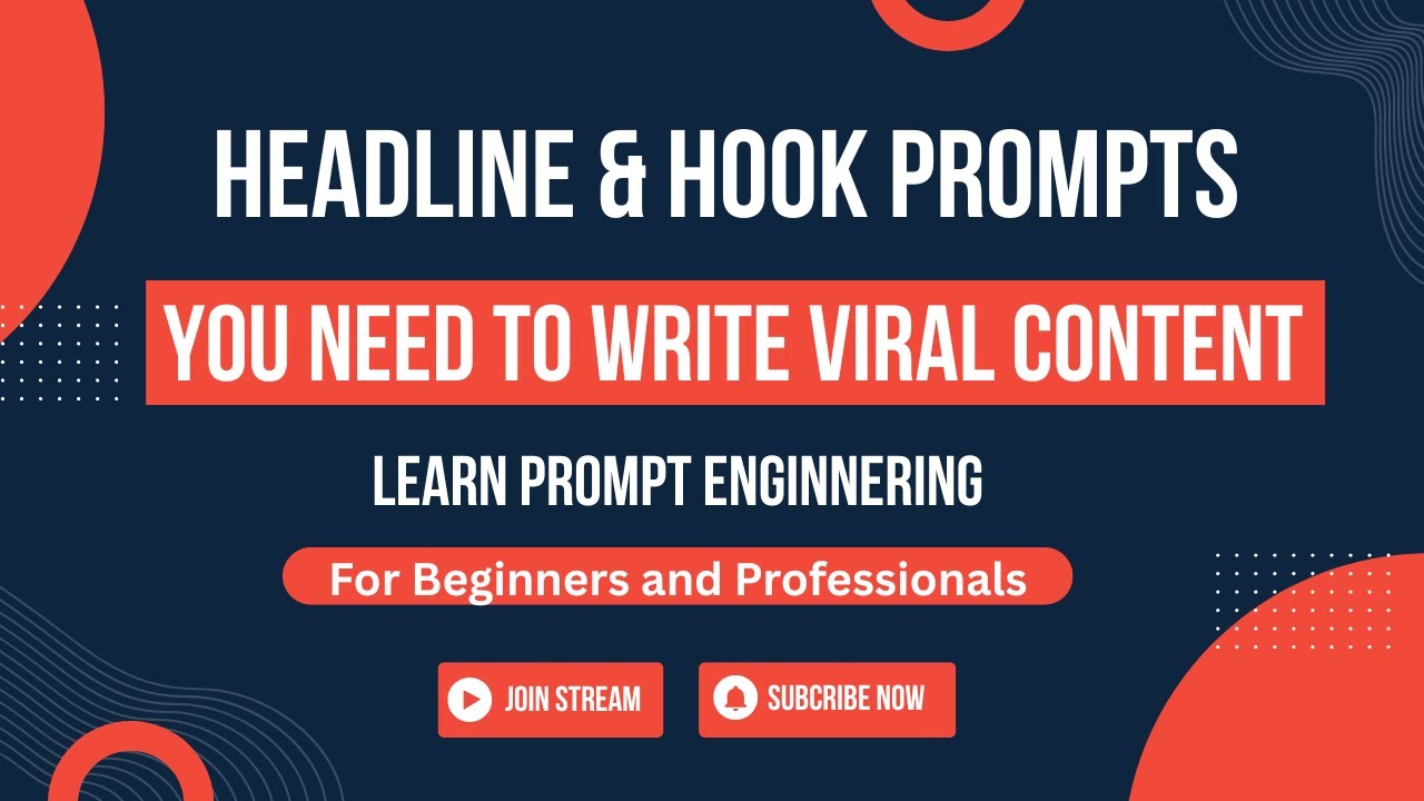 Headline & Hook Prompts You Need to Write Viral Content - YouTube
