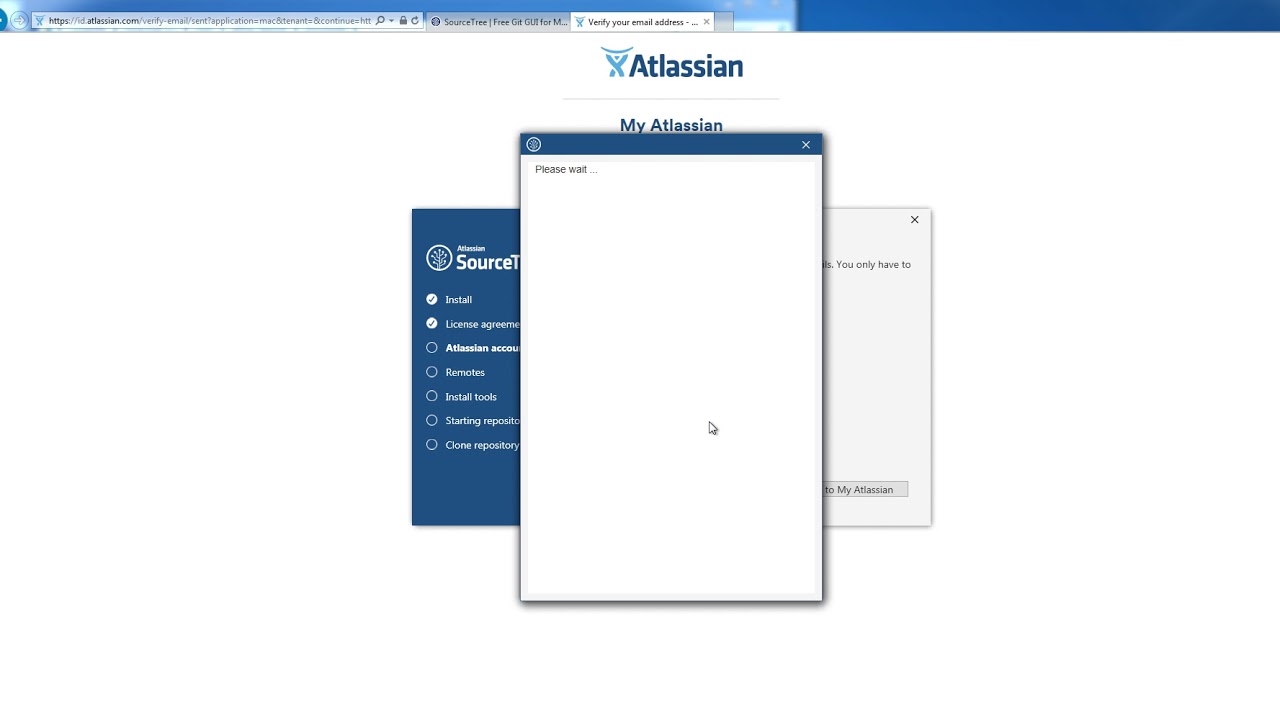 Installation Source Tree - YouTube