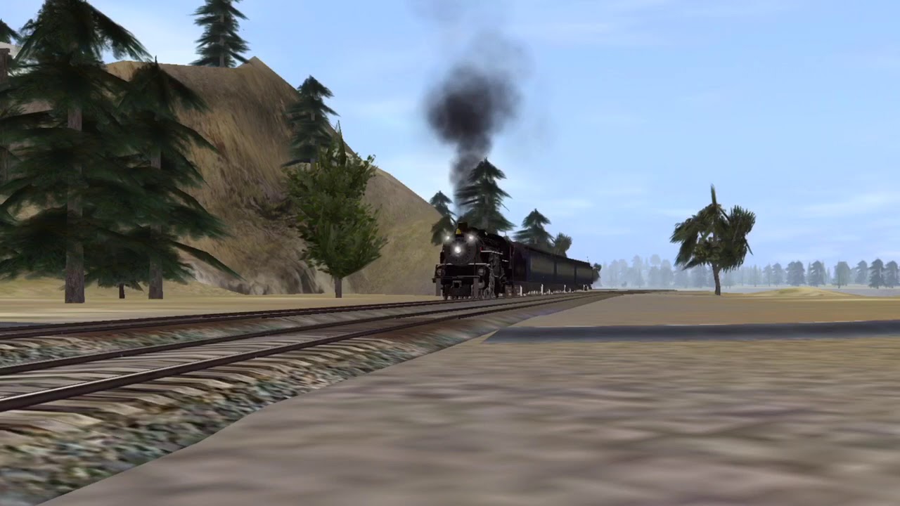 Trainz 2- Baltimore And Ohio Diesel And Steam Meet - YouTube