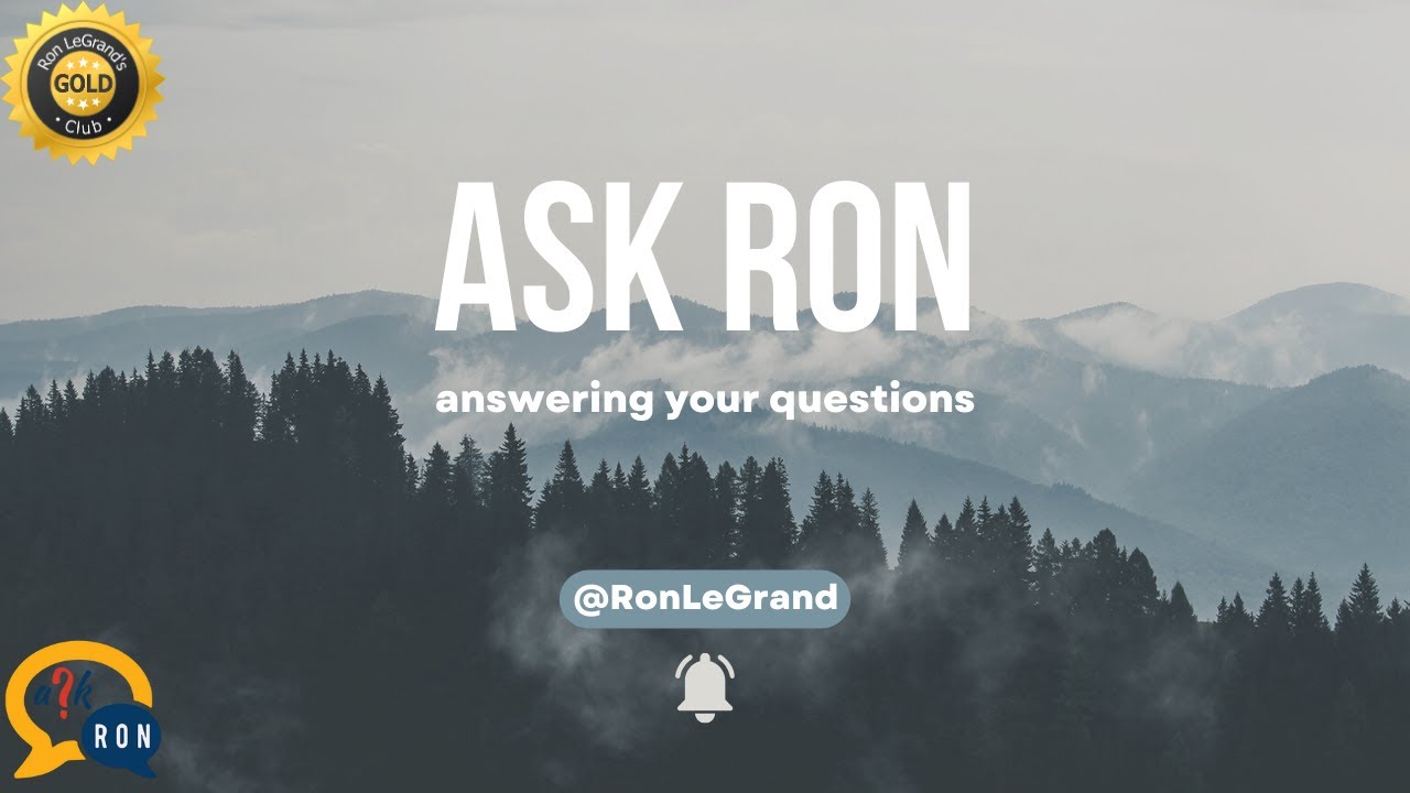 Ask Ron: Subject-To Deals - YouTube