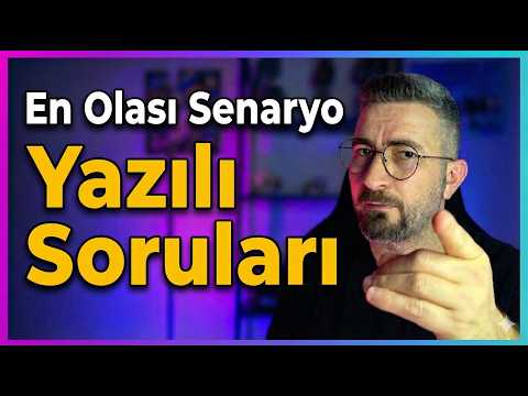 10. Sınıf Matematik  | 2. Dönem  1. Yazılı | En Olası Senaryo