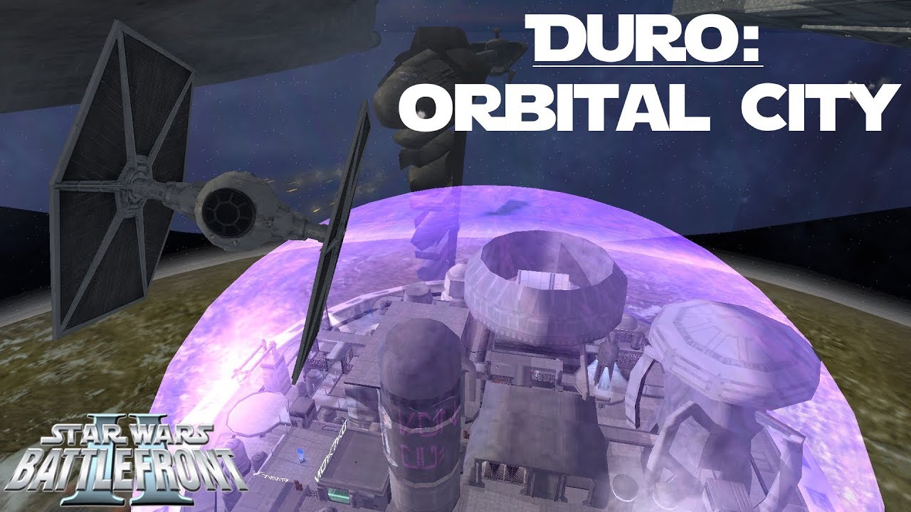 Star Wars Battlefront 2 Mod | Duro: Orbital City - YouTube