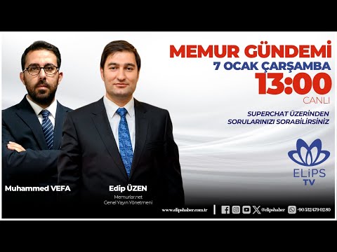 #canlı | Memurlar ne kadar zam aldı?  |  memurlar.net Genel Yayın Yönetmeni Edip Üzen