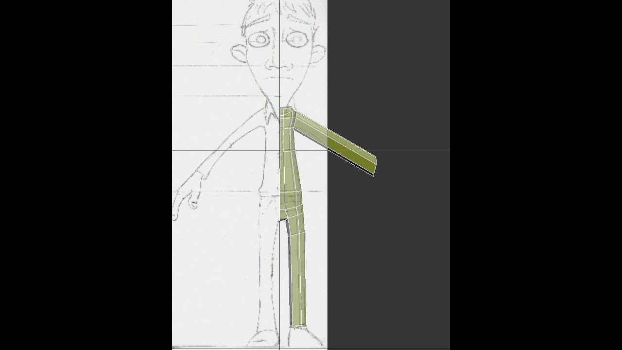 3ds max simple character body tutorial 2 - YouTube