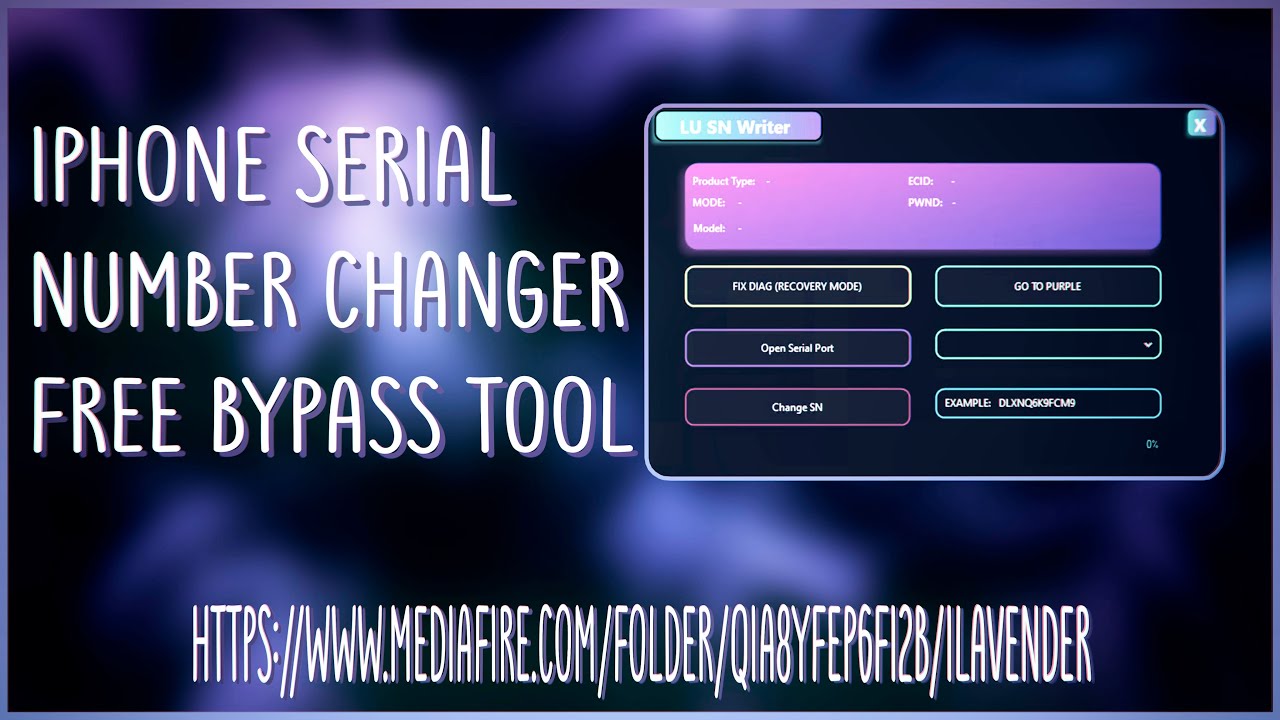 Iphone Change Serial Number | Support All iOS Version | EUT Unlock Tool ...