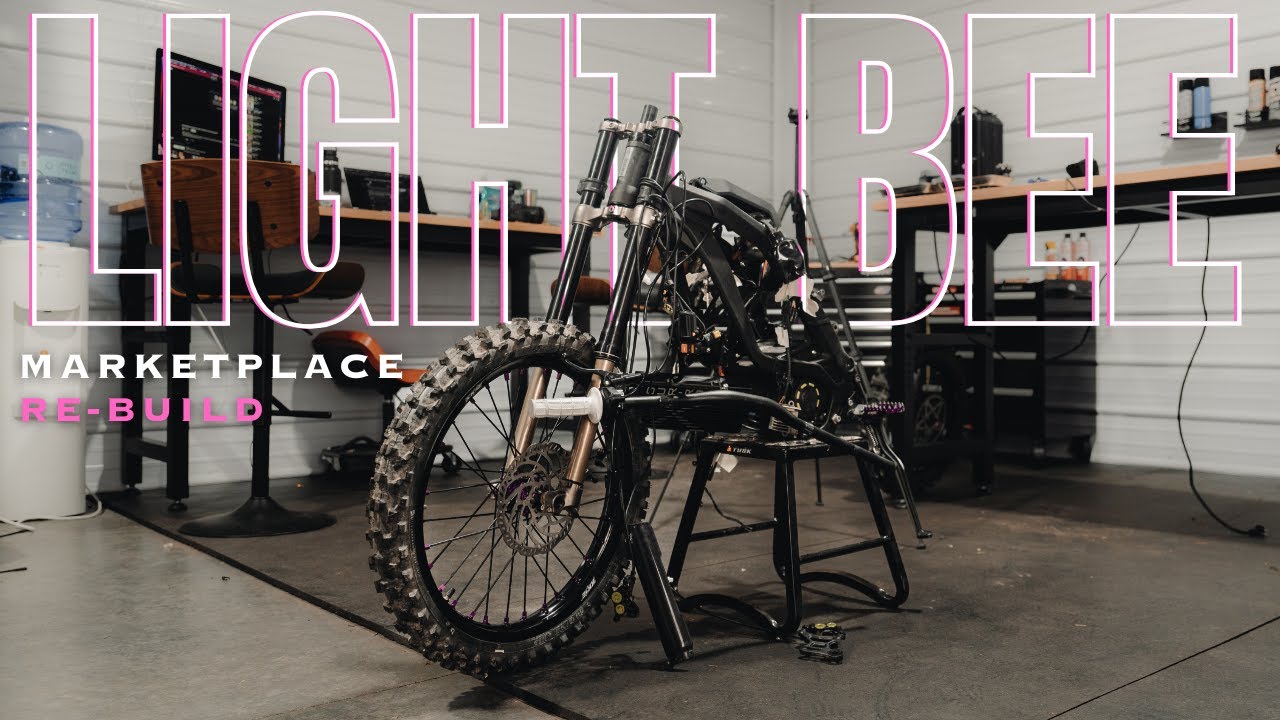 Complete Tear Down Of Our Shop Surron Light Bee| Electrix Moto - YouTube