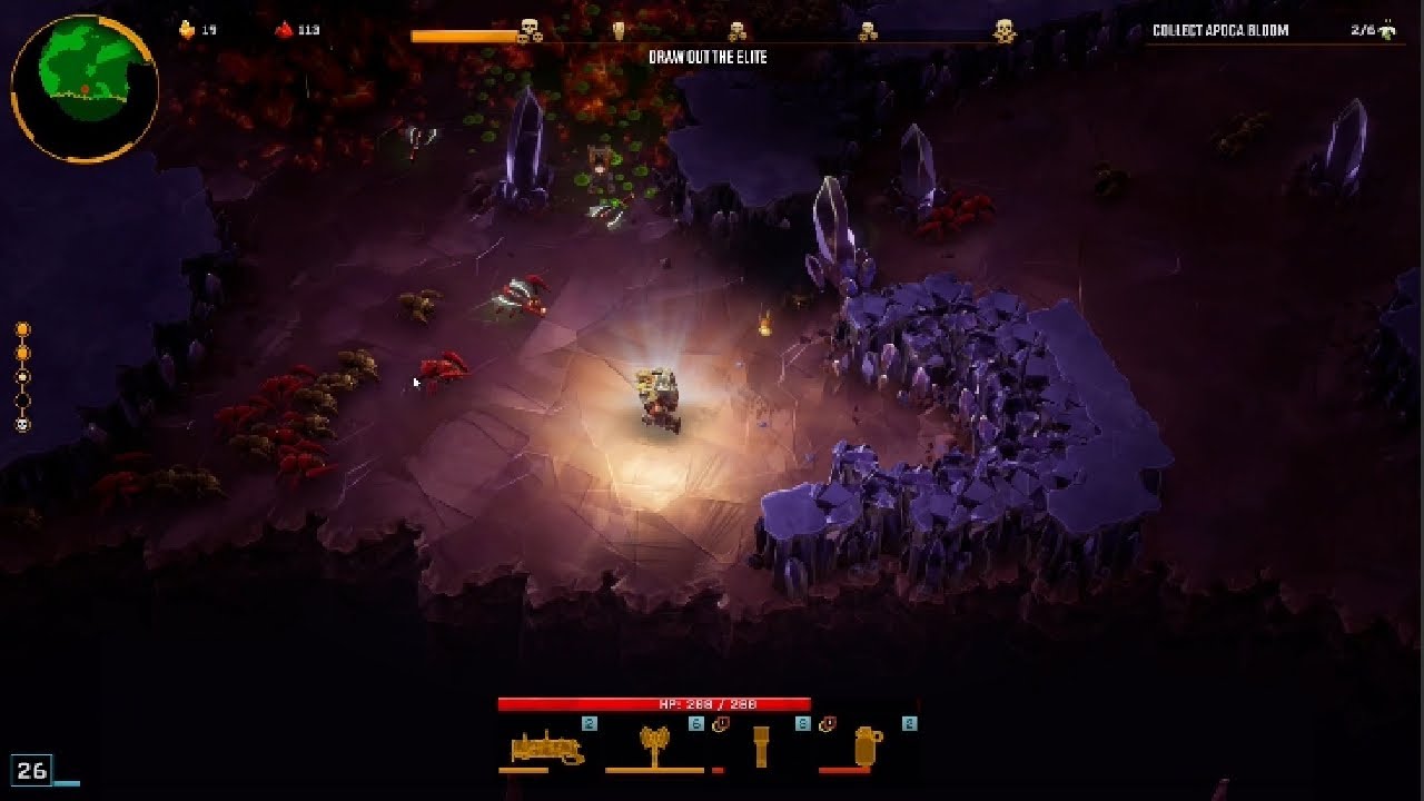How far can i go with the Impact Axes in Deep Rock Galactic Survivor ...