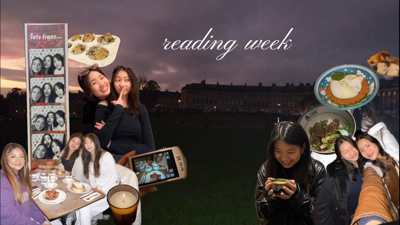 My reading week | University of Bristol year 2 🕯️🎀☕️🫂 - YouTube