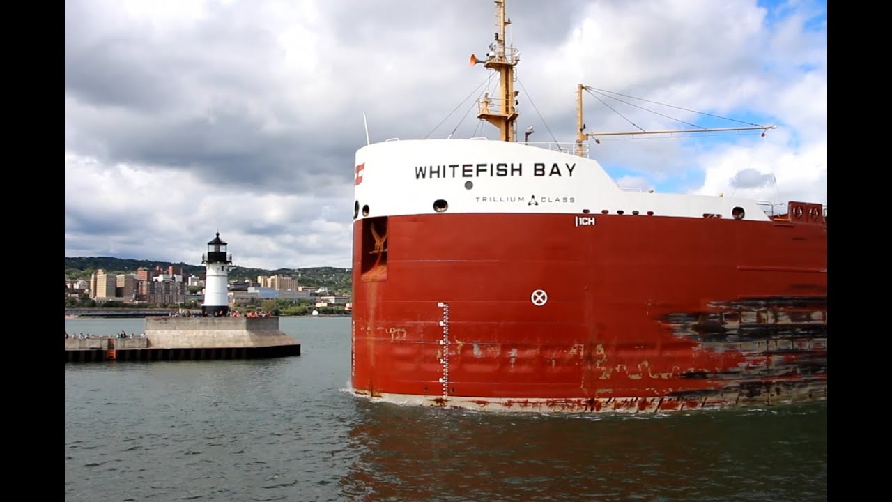 Whitefish Bay - Arrival in Duluth - August 2015 - YouTube