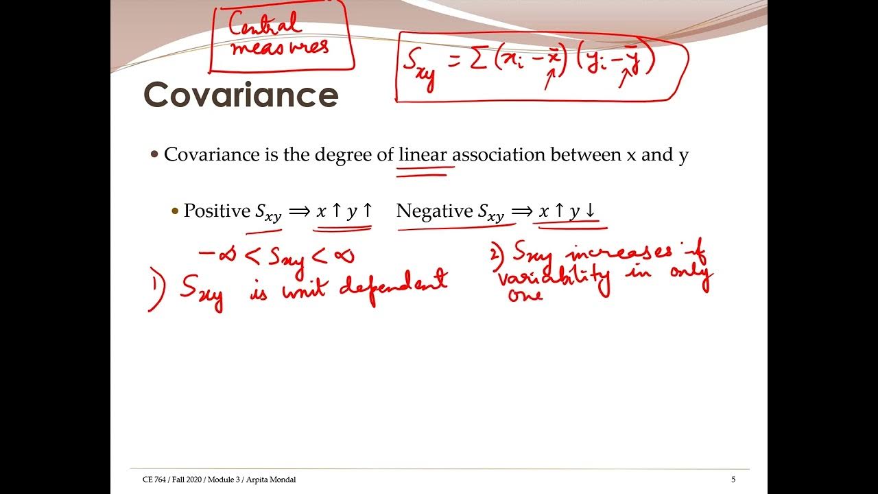 Estimation of Regression Parameters | Part 4 of Simple Linear Regression. - YouTube