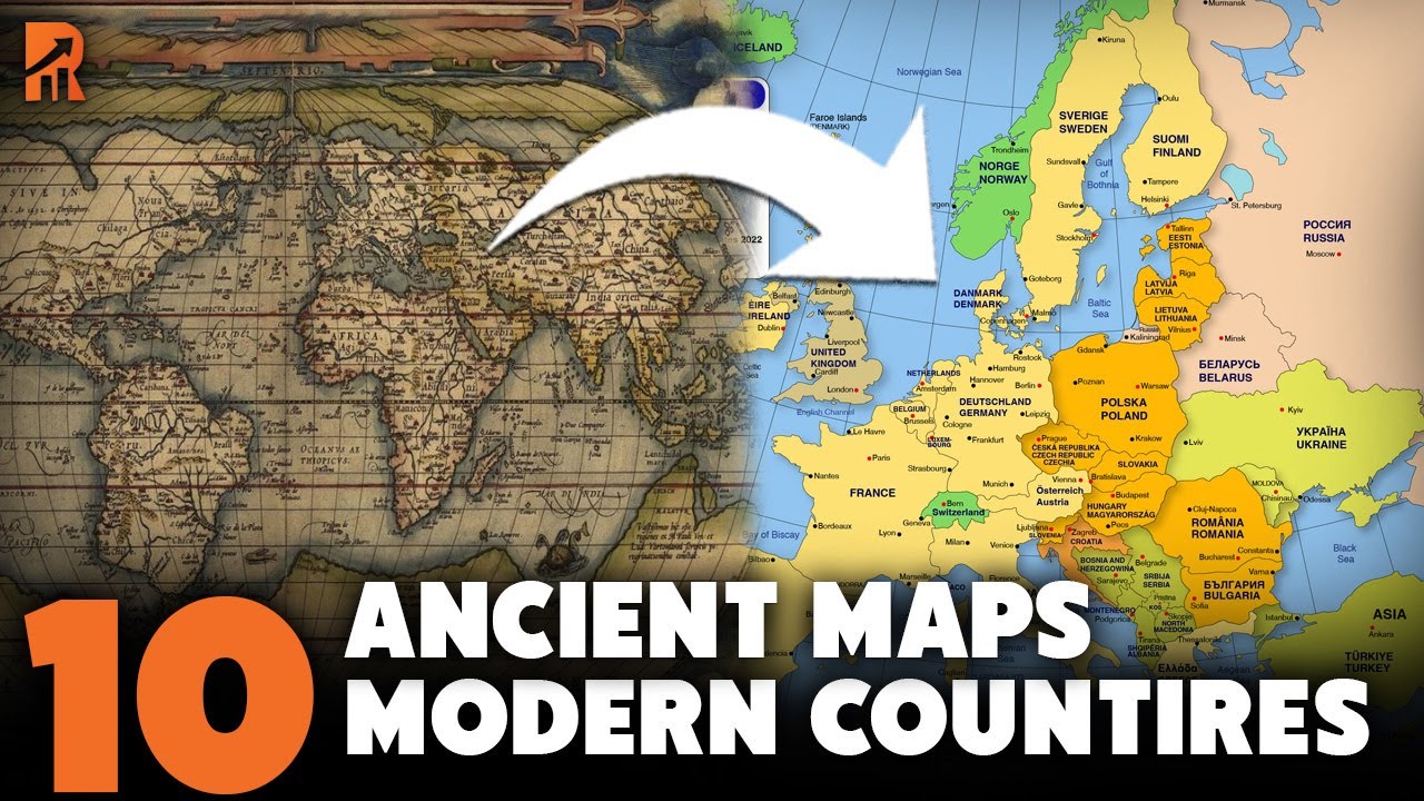 10 Ancient Maps That Show Modern Countries - YouTube
