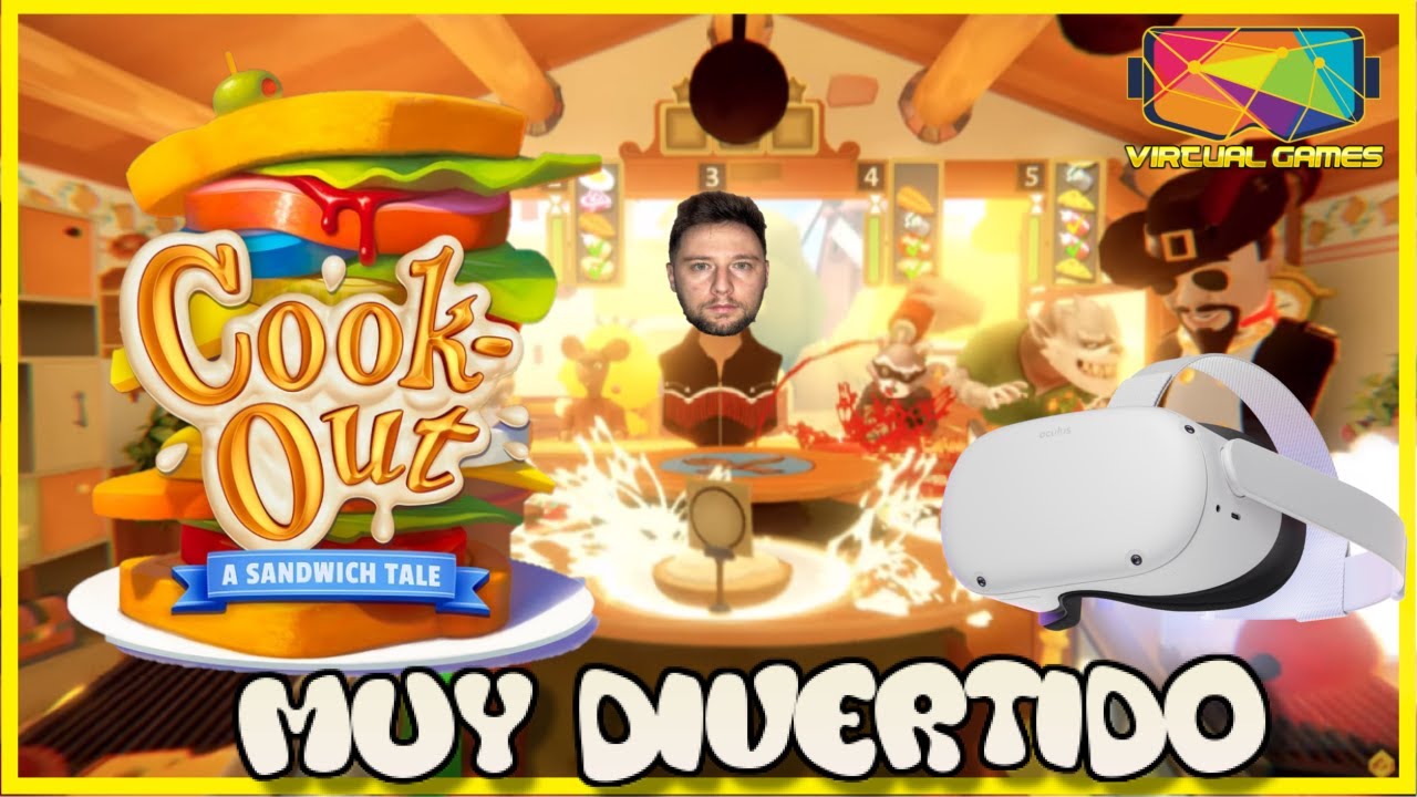COOK OUT VR,JUEGO MULTIJUGADOR MUY DIVERTIDO, COOK OUT OCULUS QUEST 2 ...