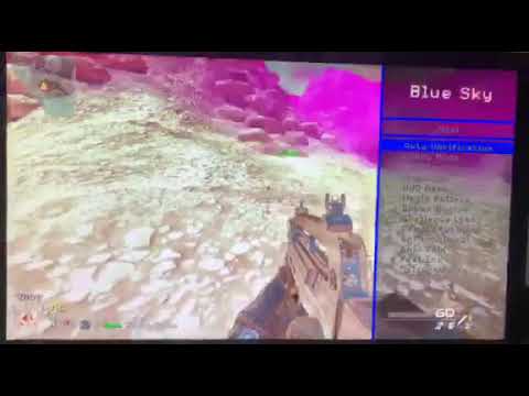 MW2 RGH Blue Sky Mod Menu - YouTube