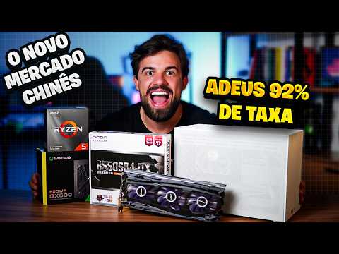 MONTEI UM PC GAMER COMPLETO SEM TAXAS DIRETO DA CHINA (CSSBUY)