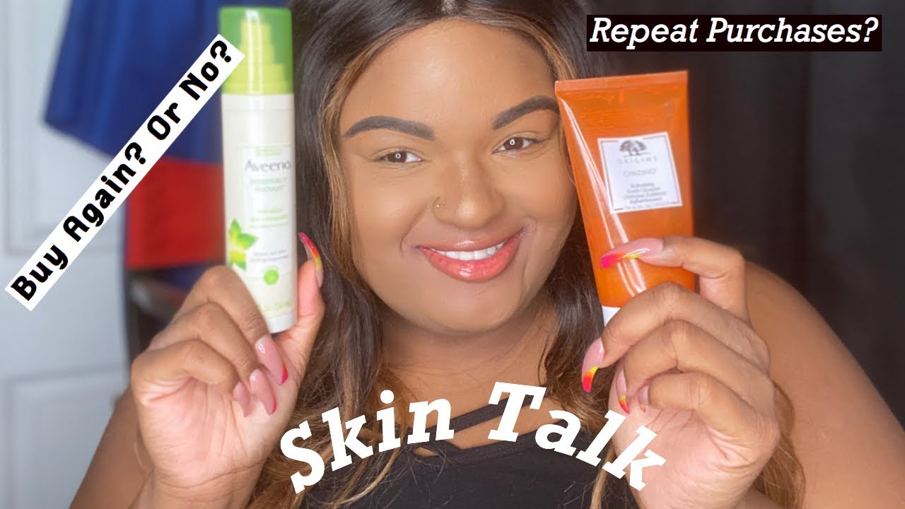 SKIN TALK | PRODUCTS I WOULD ACTUALLY BUY AGAIN - YouTube