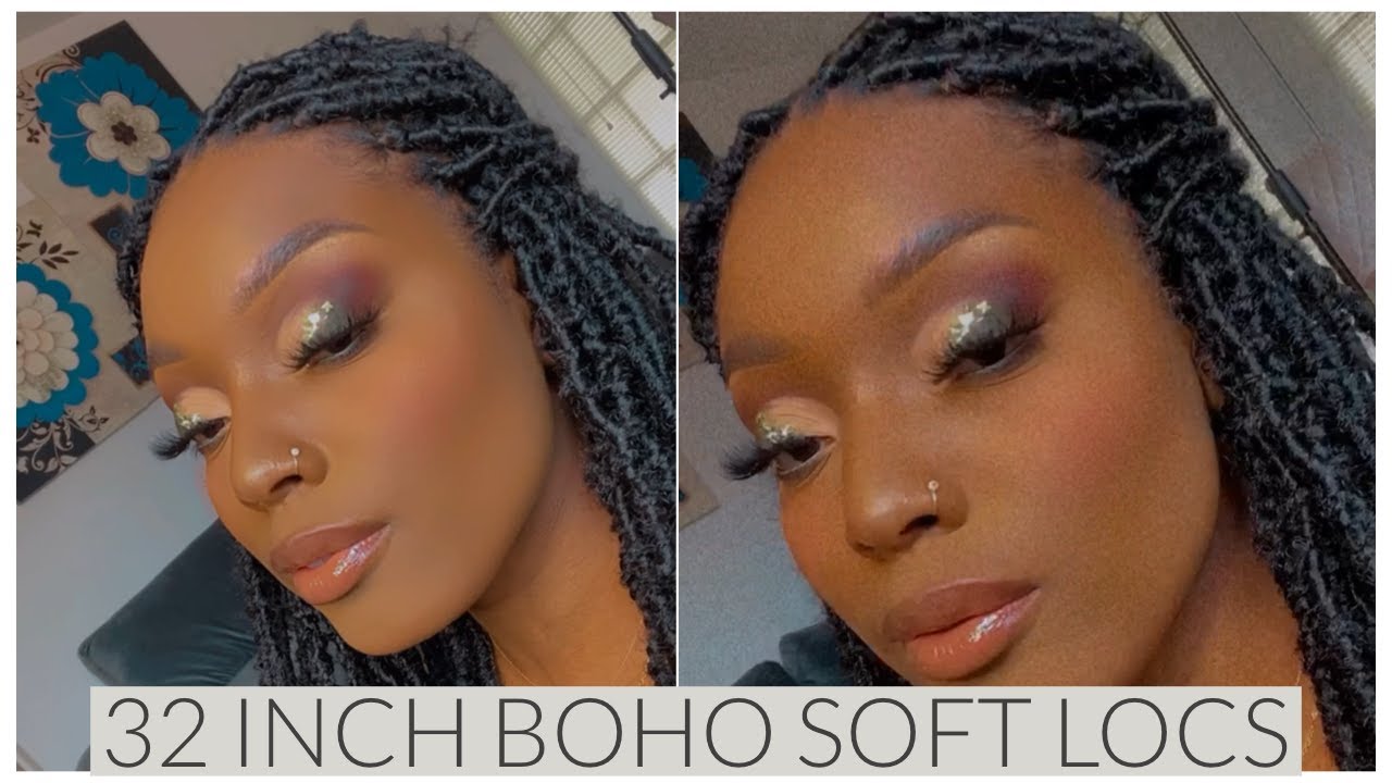 EASY messy BOHO soft locs using Nu locs by Bobbi Boss. - YouTube
