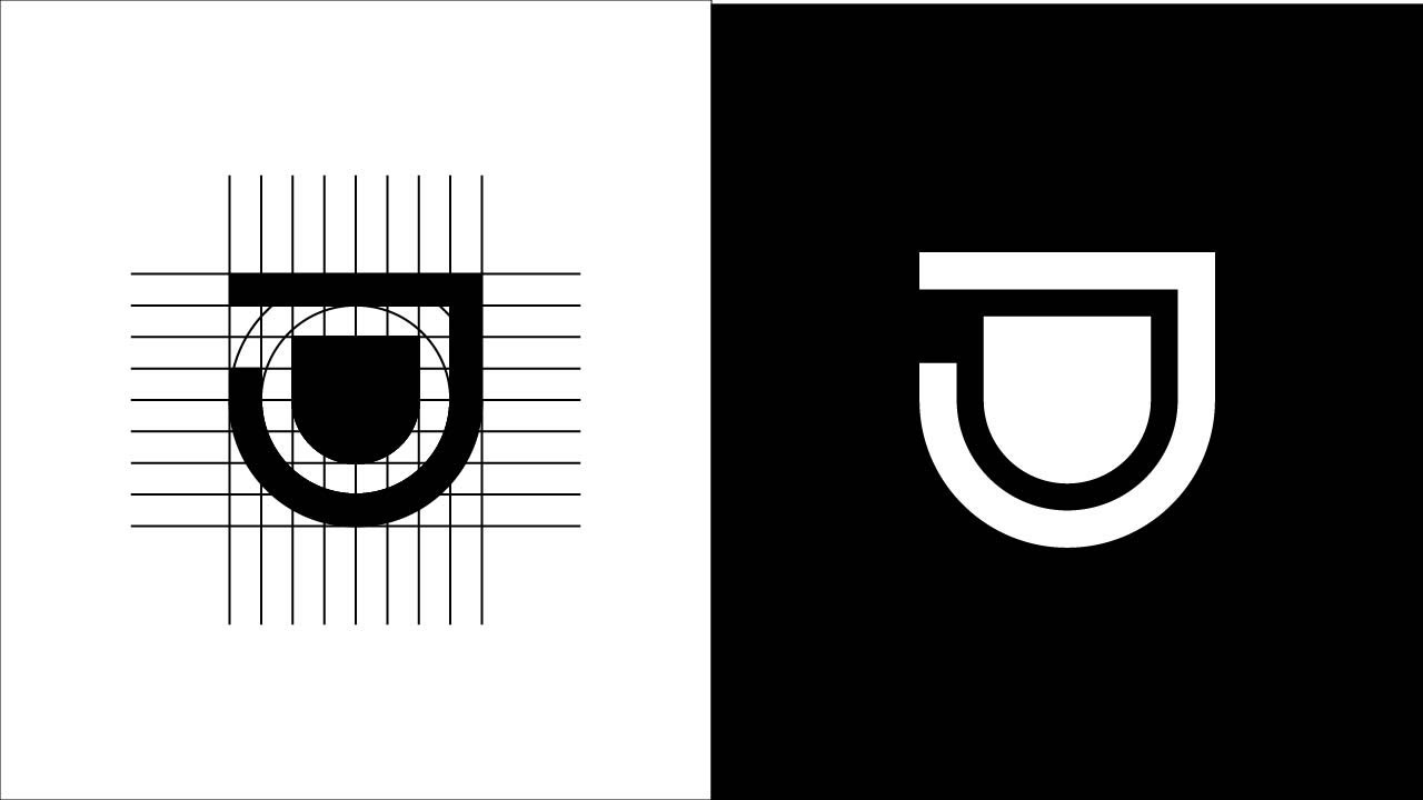 How to do j grid logo design in adobe illustrator - YouTube