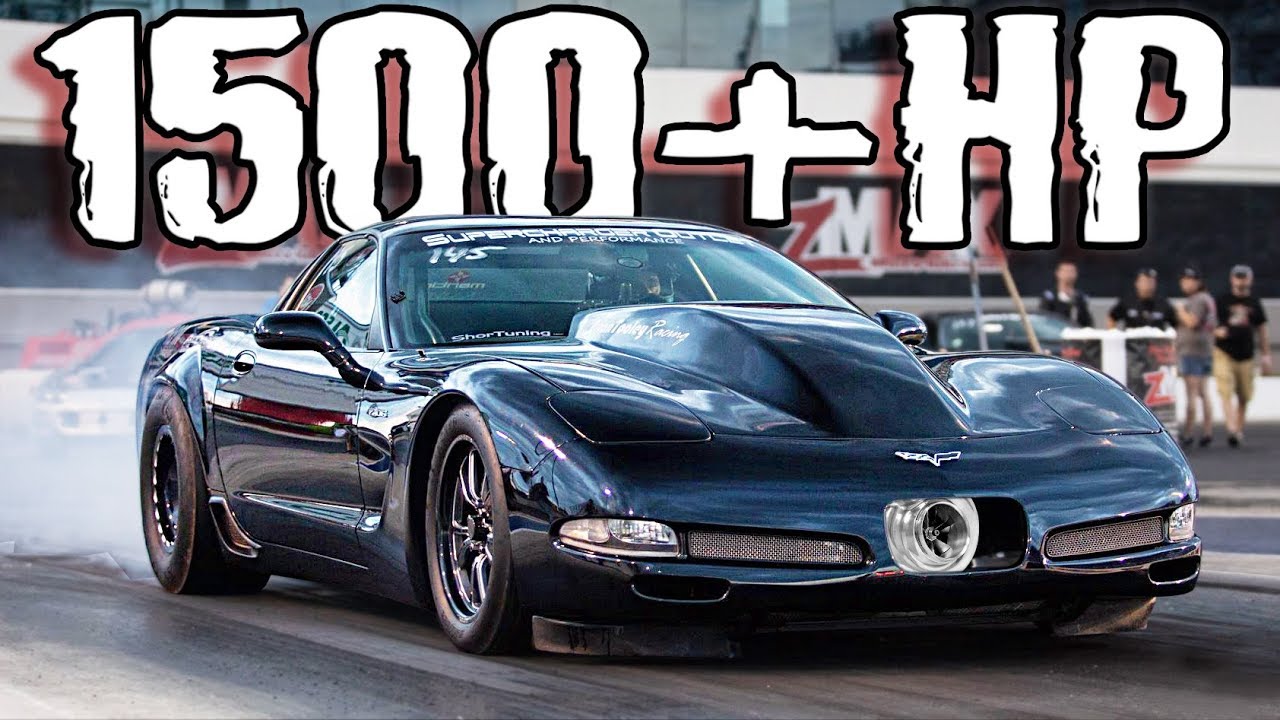 These STICK SHIFT Racers are Crazy! | Procharged Corvette, 2JZ 240SX ...