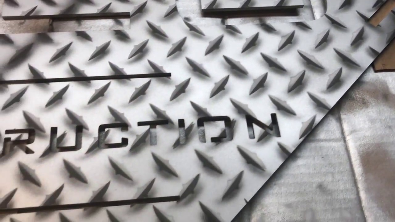 Diamond Plate Project - YouTube
