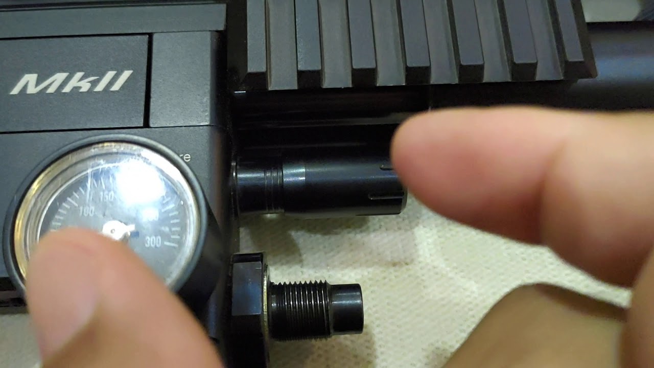 وزن فرار البلف في بندقية اف اكس امباكت || FX impact valve adjuster ...