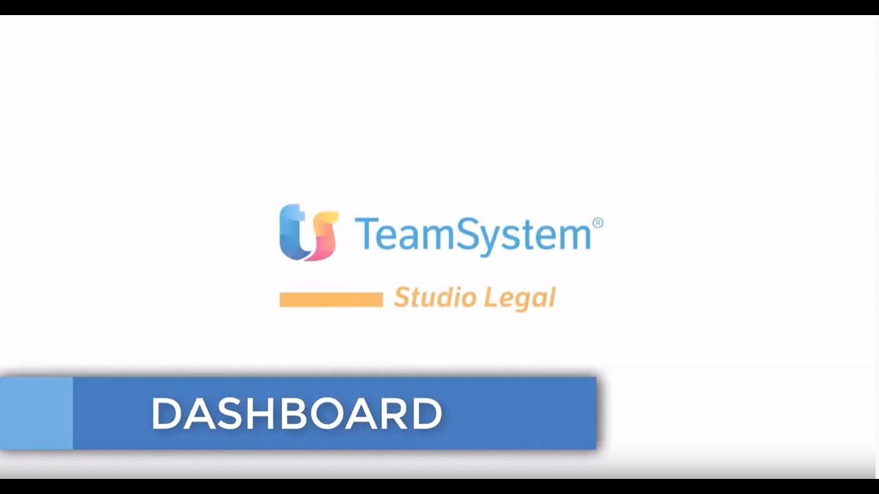 TeamSystem Studio Legal - Funzionalità - Dashboard - YouTube