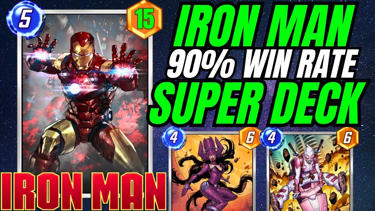 GALACTA + IRON MAN = Easy Wins : Marvel Snap Tips & Tricks - YouTube