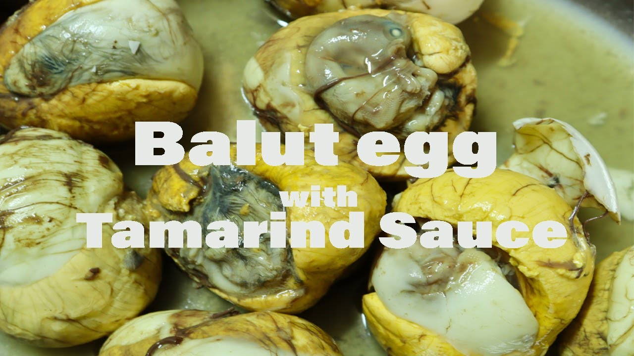 Fried Balut Egg with Tamarind Sauce|Balut egg recipe|Khmer Food - YouTube