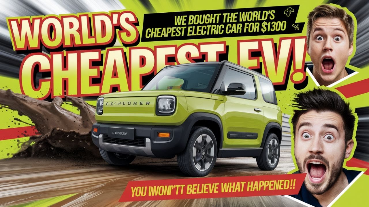 World’s Cheapest Electric Car for JUST $1300 – ChangLi Explorer Tested ...