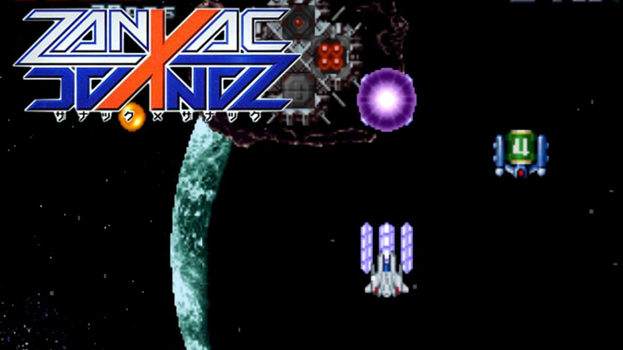 [고전게임] 자낙 X 자낙 [Zanac X Zanac] - YouTube